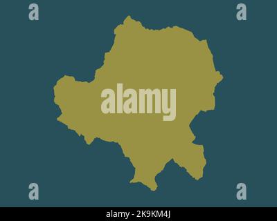 Radovis, municipality of Macedonia. Solid color shape. Locations and ...