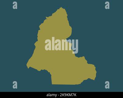 Resen, municipality of Macedonia. Solid color shape. Locations of major ...