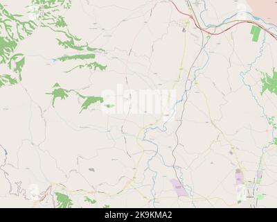 Rosoman, municipality of Macedonia. Open Street Map. Locations and ...