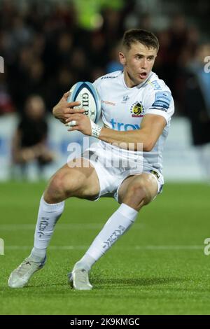 Exeter Chiefs' Harvey Skinner during the Gallagher PREM match at Sandy ...