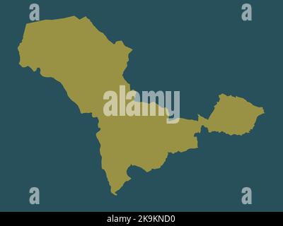 Valandovo, municipality of Macedonia. Solid color shape. Locations of ...