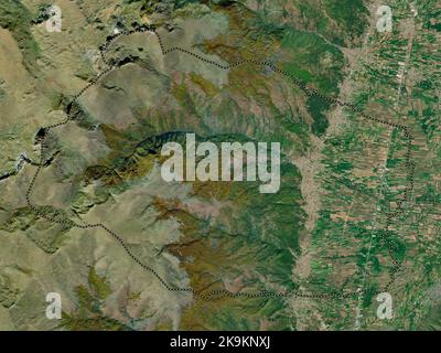 Vrapciste, municipality of Macedonia. High resolution satellite map ...