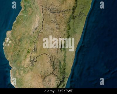 Fianarantsoa, autonomous province of Madagascar. Low resolution ...