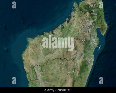 Mahajanga, autonomous province of Madagascar. High resolution satellite ...