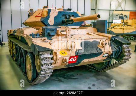 WW2 British Crusader III A15, The Tank Museum, Bovington Camp ...