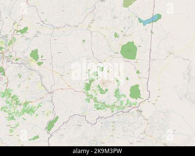 Mulanje, district of Malawi. Open Street Map. Locations and names of ...