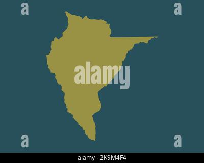 Neno, district of Malawi. Solid color shape. Locations and names of ...