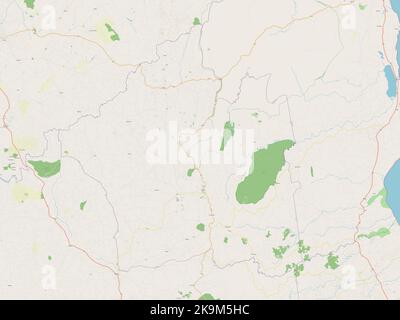 Ntchisi, district of Malawi. Open Street Map. Locations and names of ...