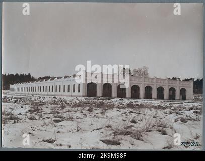 Hagalund upper, train hall Stock Photo - Alamy