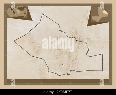 Kidal, region of Mali. Low resolution satellite map Stock Photo - Alamy