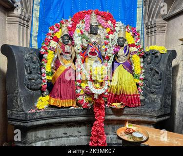Hindu god Skanda or Murugan, also known as Karttikeya, Subramanya or ...