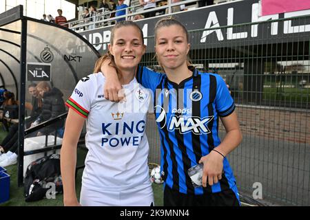 Shari and Lyndsey Van Belle pictured during the Pro League Awards for ...