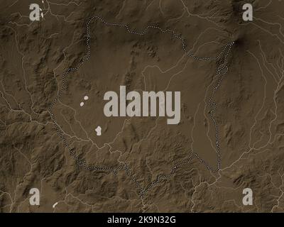 Map of Cuernavaca City in Mexico Stock Photo - Alamy