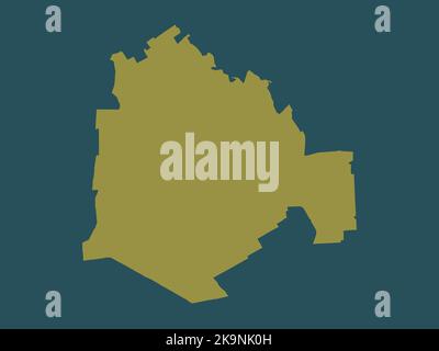 Cimislia, district of Moldova. Solid color shape. Locations of major ...