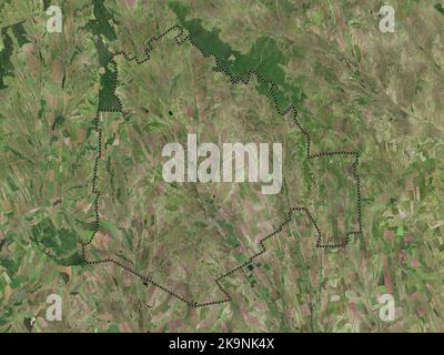 Cimislia, district of Moldova. High resolution satellite map. Locations ...