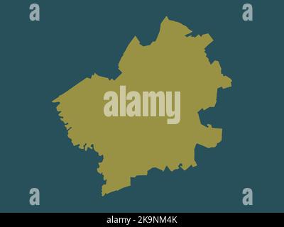 Falesti, district of Moldova. Solid color shape. Locations of major ...