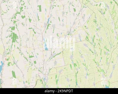 Taraclia, district of Moldova. Open Street Map. Locations and names of ...