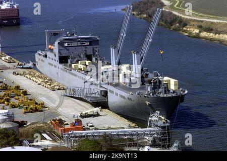 USNS William W. Seay (T-AKR 302), a Bob Hope-class roll-on/roll-off ...