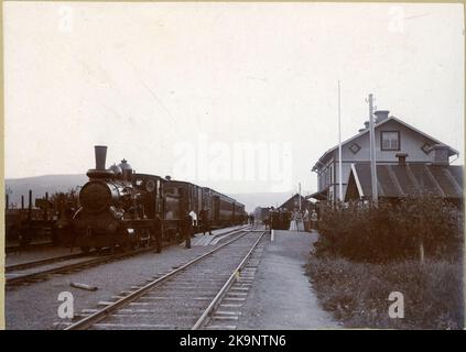 The railway station in Storlien Stock Photo - Alamy