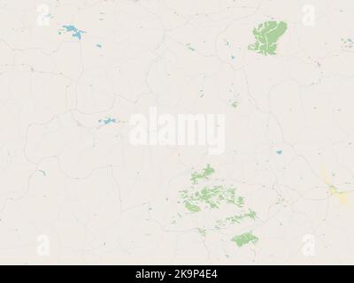 Arhangay, province of Mongolia. Open Street Map. Locations and names of ...