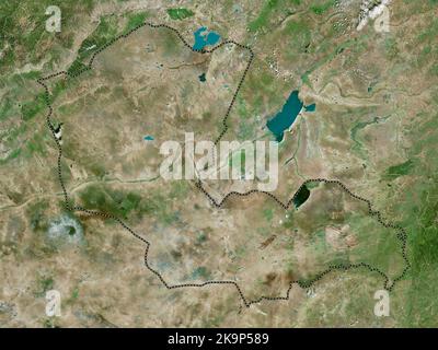 Dornod, province of Mongolia. High resolution satellite map. Locations ...
