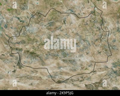 Dundgovi, province of Mongolia. High resolution satellite map ...
