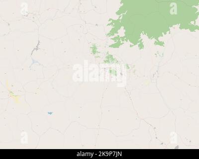 Tov, province of Mongolia. Open Street Map. Locations and names of ...