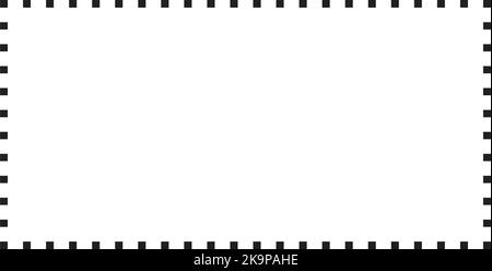 Dotted rectangle shape for tracing lines for preschool and kindergarten ...