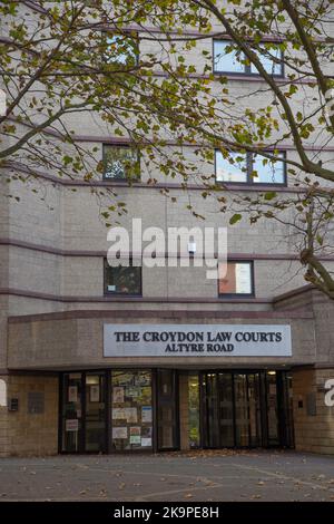 London Croydon Law Courts building which houses Croydon Magistrates ...