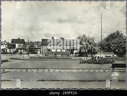 Halmstad Norra station Stock Photo - Alamy