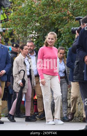 October 29, 2022, Cadaveu (Cadavedo, Asturias, Spain: Crown Princess ...