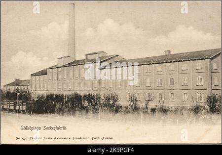 The sugar factory in Lidköping Stock Photo - Alamy