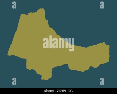 Tanger-Tetouan-Al Hoceima, region of Morocco. High resolution satellite ...