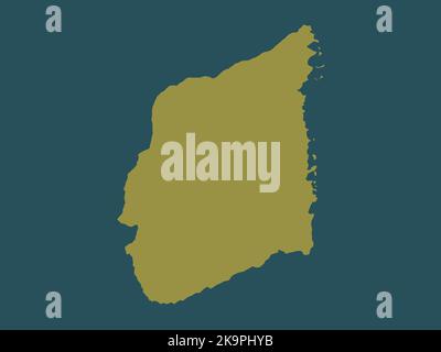 Shape of Cabo Delgado, province of Mozambique, and its capital ...