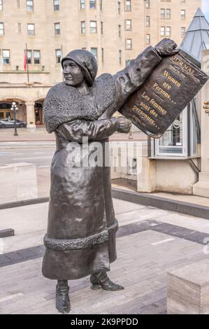 Emily Murphy, Famous Five statue aka "Women are Persons" monument by ...