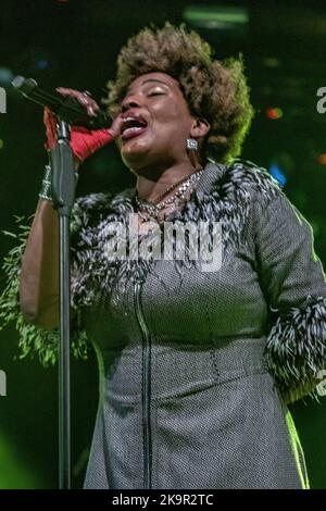 October. 30th 2022. Zagreb, Croatia -The famous American singer Macy ...