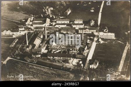 Aerial photo over Surte Stock Photo - Alamy