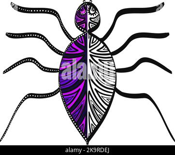 Halloween hanging ornaments background Stock Vector Image & Art - Alamy