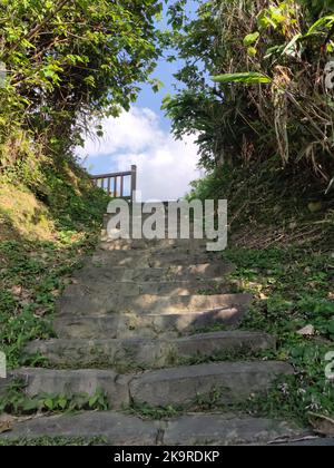 The Linkou Taiping Coastal Trail, New Taipei City, Taiwan Stock Photo ...