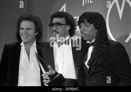 Rick James 1983 Credit: Ralph Dominguez/MediaPunch Stock Photo - Alamy