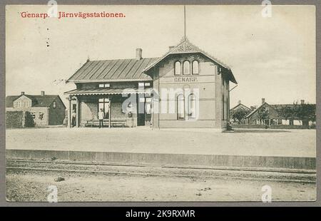 Genarp railway station Stock Photo - Alamy