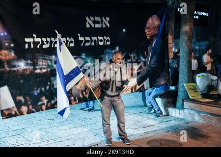Jerusalem, Israel. 29th Oct, 2022. The Israeli Labor Party stages the ...