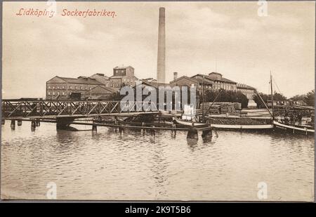 The sugar factory in Lidköping Stock Photo - Alamy