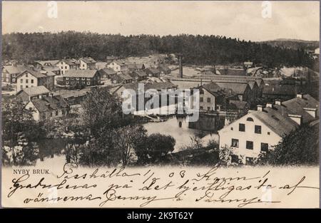 View of Nyby Bruk Stock Photo - Alamy
