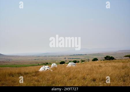 Isandlwana today - the site of the battle where the Zulu defeated the ...