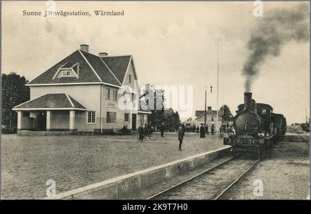 Sunne Railway Station Stock Photo - Alamy
