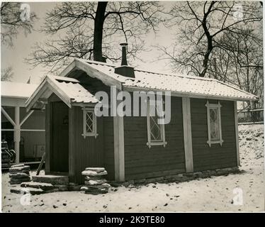 Herrljunga station opened in 1863. First, a small station house was ...