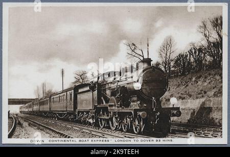 The Continental Boat Express - Southern Railway - the up-continental ...