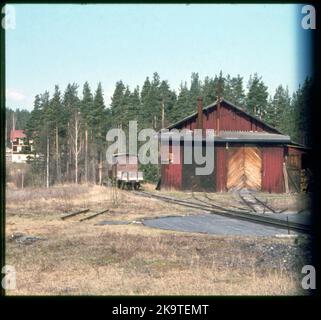 Dala - Ockelbo - Norrsundet's railway, Donj Lok 10. Steam locomotive ...
