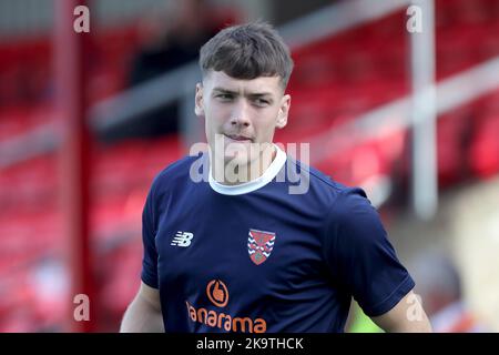 Harry Phipps of Dagenham during Dagenham & Redbridge vs FC Halifax Town ...